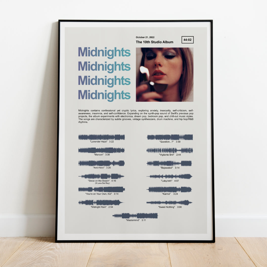 Midnights - Taylor Swift – Freeze Studios Midnights - Taylor Swift – Freeze Studios