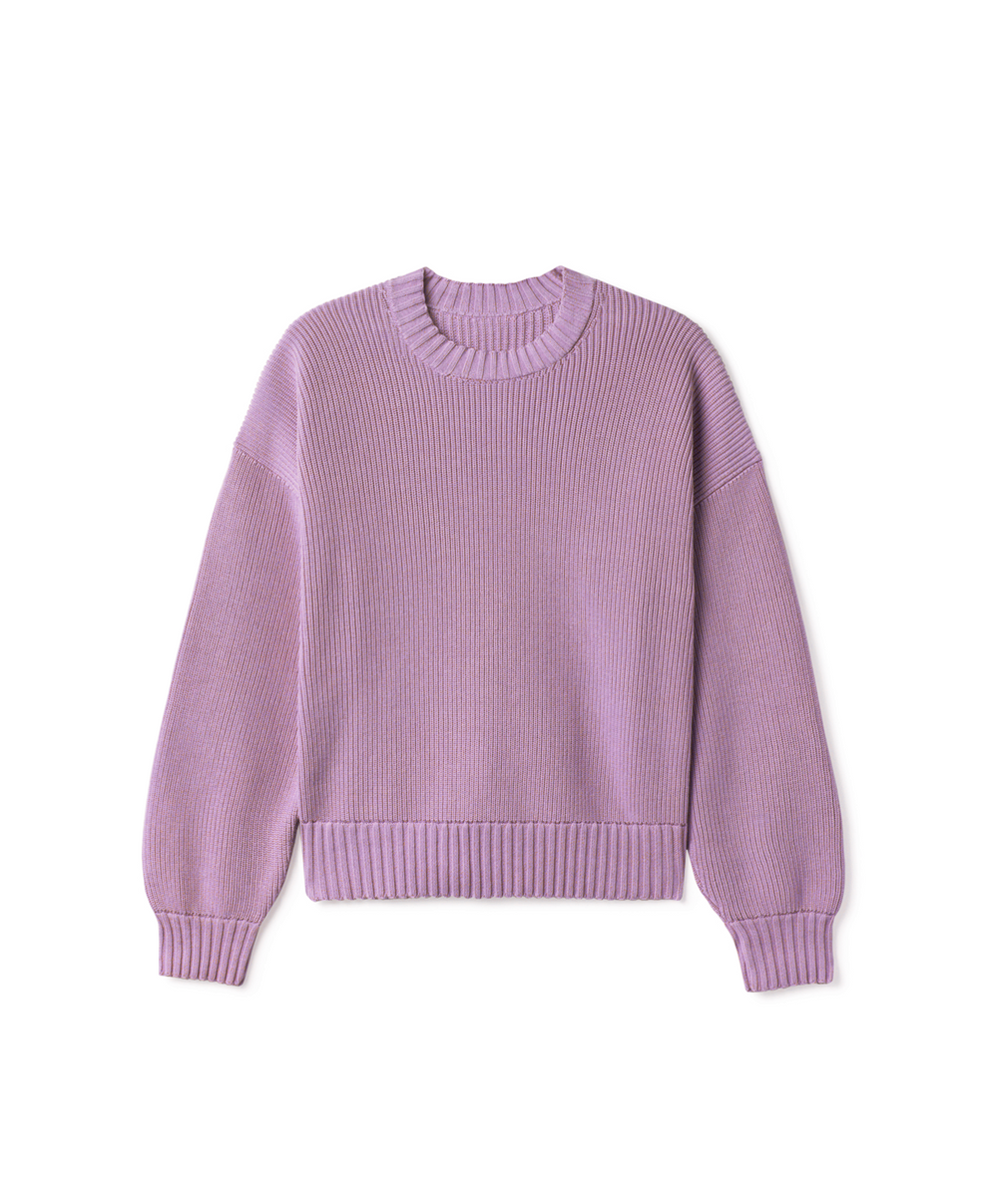 'Opera Lilac' Knit Sweater – Freeze Studios